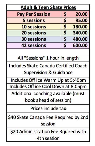 Adult & Teen :: Northern Skating Academy